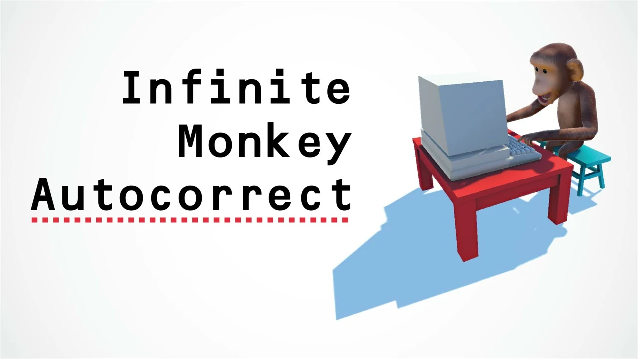 Monkey Typing Gif