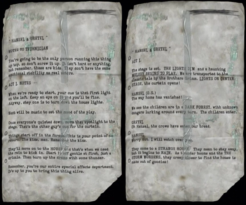 Technician's Notes | Silent Hill Wiki | Fandom