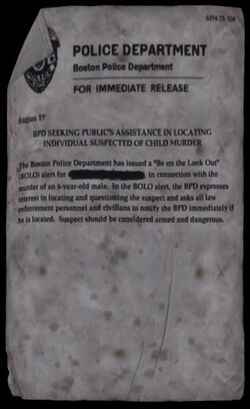 BOLO Alert | Silent Hill Wiki | Fandom