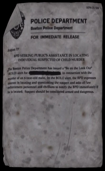 BOLO Alert | Silent Hill Wiki | Fandom