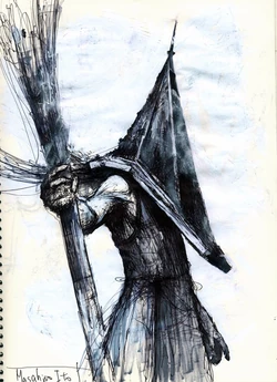 Pyramid Head Drawings