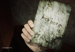 Crumpled Note | Silent Hill Wiki | Fandom