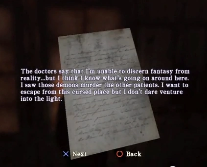 A Patient's Note | Silent Hill Wiki | Fandom