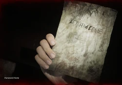 Paranoid Note | Silent Hill Wiki | Fandom