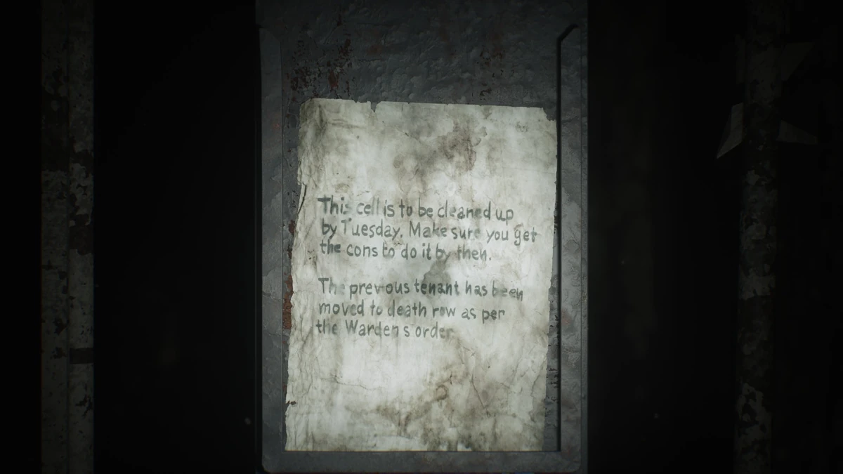 Murderer Transfer Note | Silent Hill Wiki | Fandom