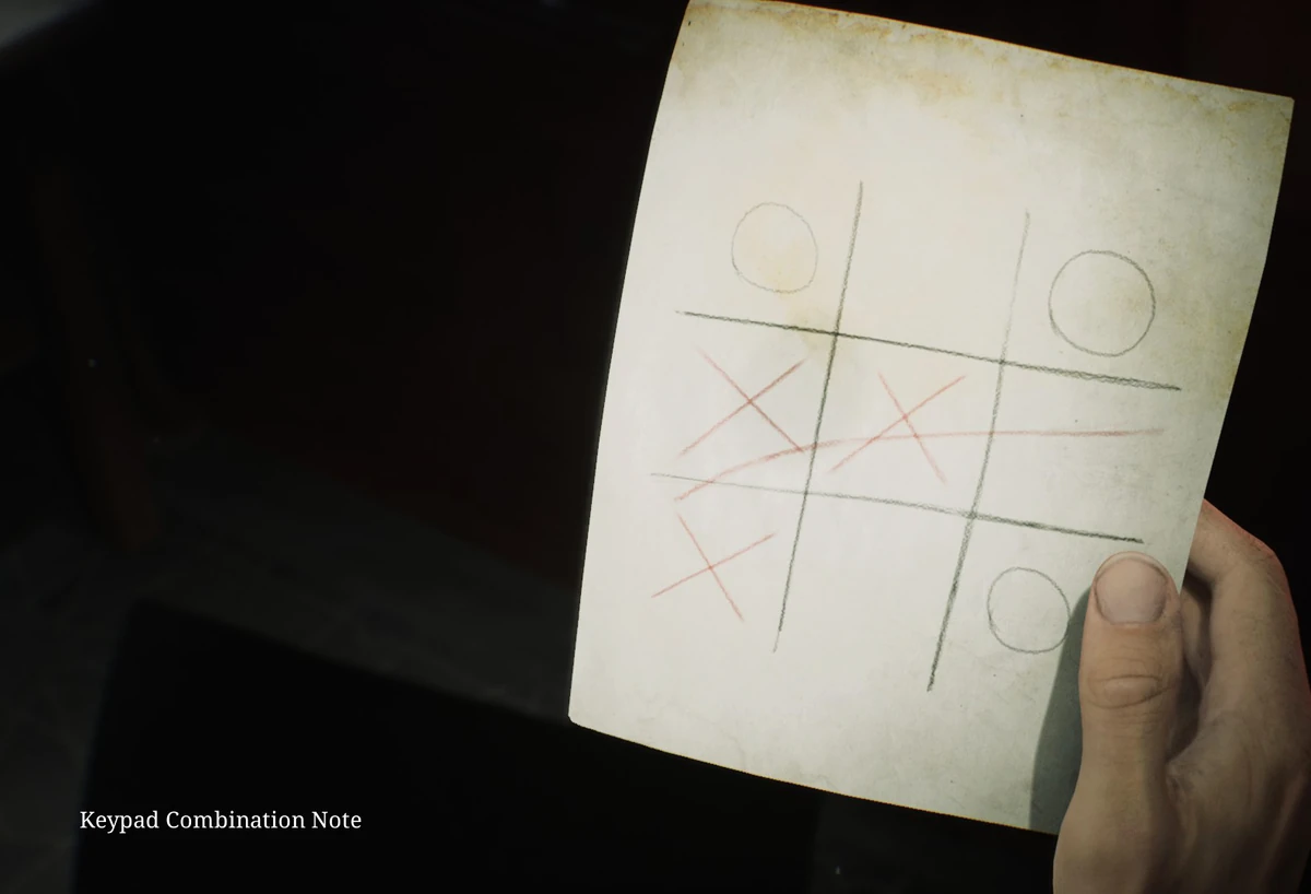 Keypad Combination Note | Silent Hill Wiki | Fandom