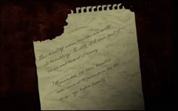 Bloody Note | Silent Hill Wiki | Fandom