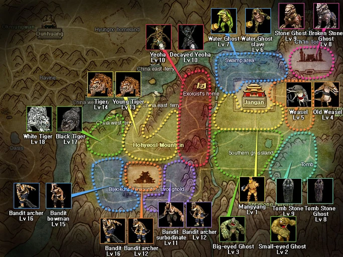 Map | Silkroad Online Wiki | Fandom
