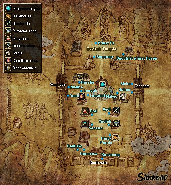 Map | Silkroad Online Wiki | Fandom