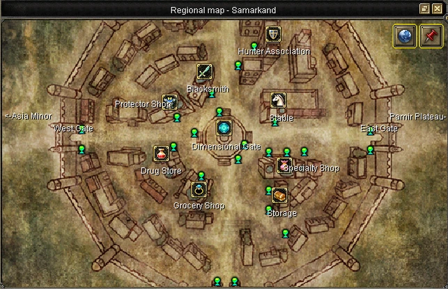 Map | Silkroad Online Wiki | Fandom