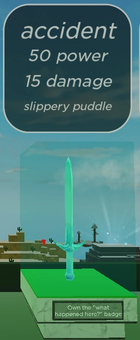 Accident | Silly Sword Game Wiki | Fandom