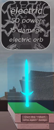 Electric | Silly Sword Game Wiki | Fandom