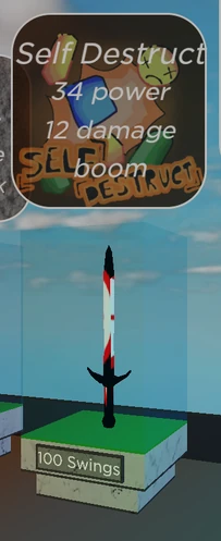 Self Destruct | Silly Sword Game Wiki | Fandom