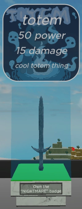 Totem | Silly Sword Game Wiki | Fandom