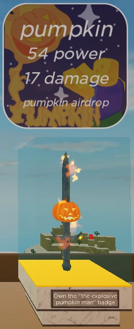 Pumpkin | Silly Sword Game Wiki | Fandom