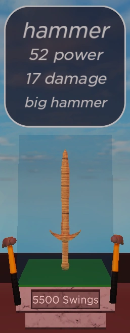 Hammer | Silly Sword Game Wiki | Fandom