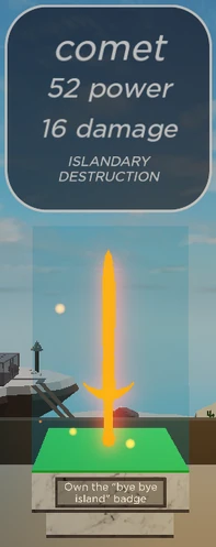 Comet | Silly Sword Game Wiki | Fandom