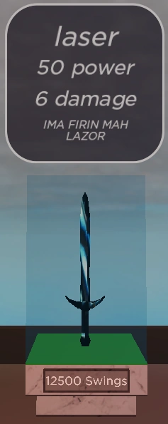 Laser | Silly Sword Game Wiki | Fandom