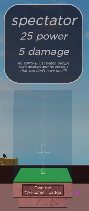 Spectator | Silly Sword Game Wiki | Fandom