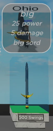 Big | Silly Sword Game Wiki | Fandom