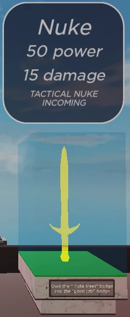 Nuke | Silly Sword Game Wiki | Fandom