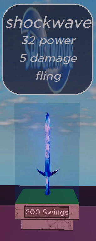 Shockwave | Silly Sword Game Wiki | Fandom