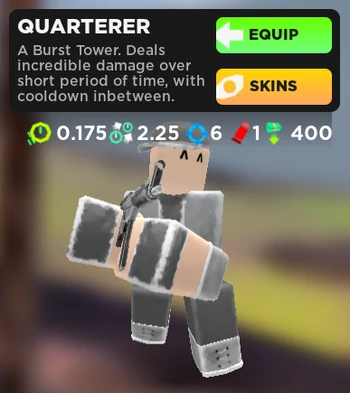 Quarterer | Silly Tower Defense Wiki | Fandom