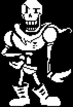 how to draw papyrus sans