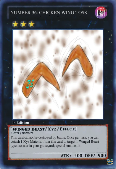 Chicken Wing Toss | Silly's Zexal Wiki | Fandom