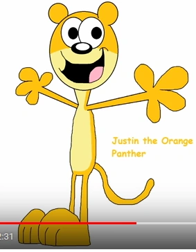 Justin The Orange Panther | Silly Animals Wiki | Fandom