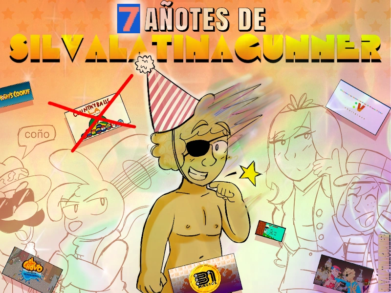 Séptimo aniversario de SilvaLatinaGunner | SilvaLatina Wiki | Fandom