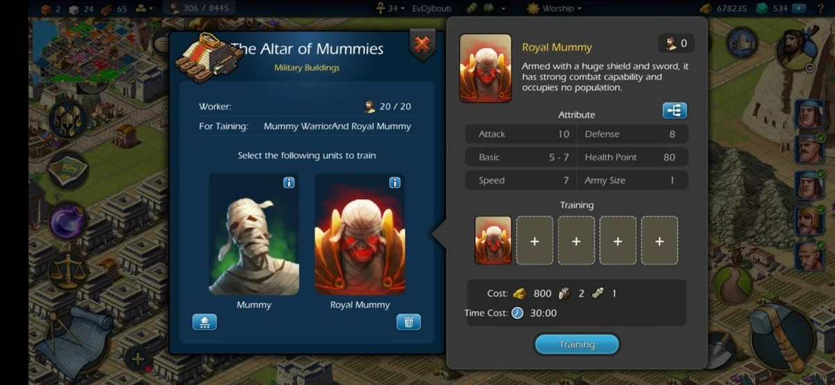 Royal Mummy | Sim Empire Wiki | Fandom