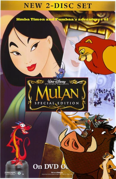 Simba, Timon, and Pumbaa Meet Mulan | Simba, Timon, and Pumbaa's ...