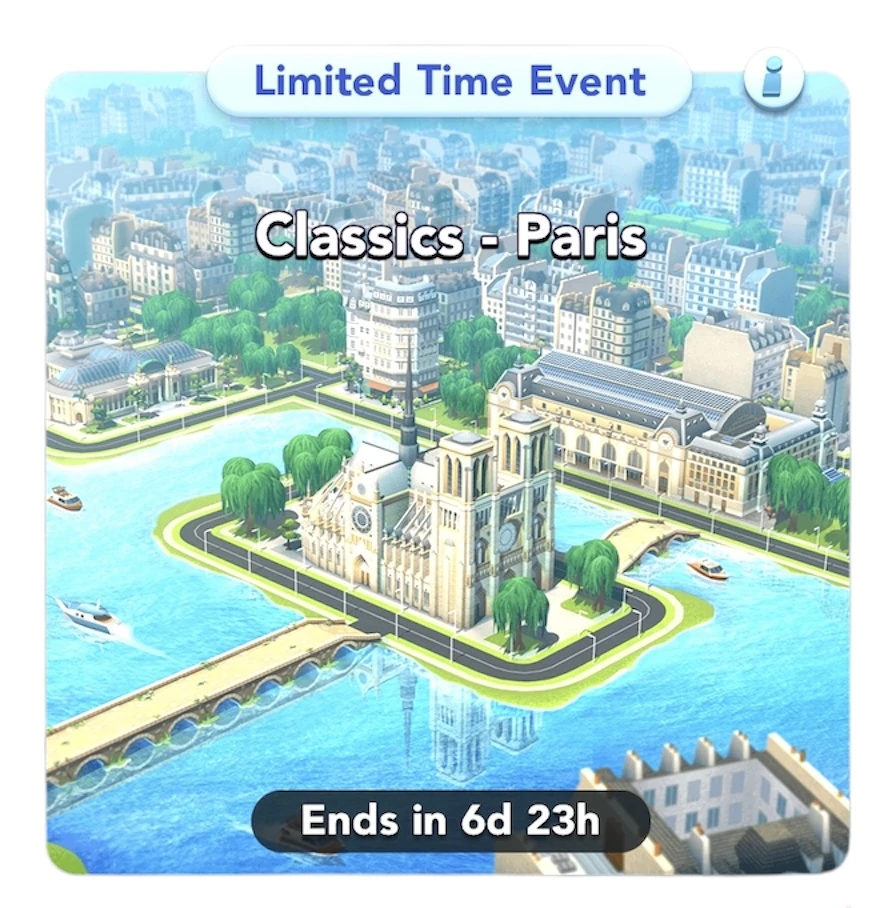 Classics - Paris | SimCity BuildIt Wiki | Fandom