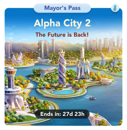 Mayor's Pass Season 52: Alpha City 2 | SimCity BuildIt Wiki | Fandom