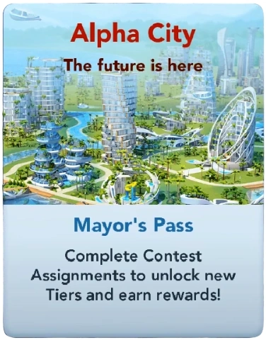 Mayor's Pass Season 26: Alpha City | SimCity BuildIt Wiki | Fandom
