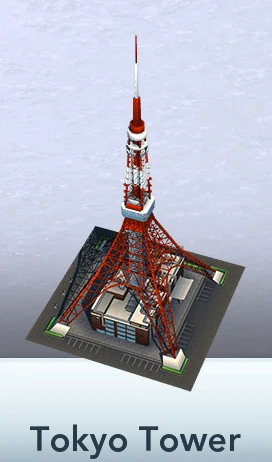 Tokyo Tower | SimCity BuildIt Wiki | Fandom
