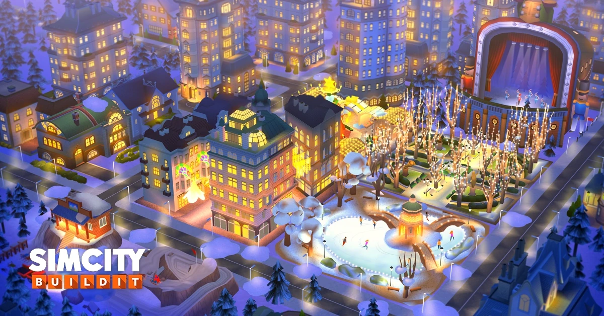 Winter Holiday (Skating Pond Event Track) | SimCity BuildIt Wiki | Fandom