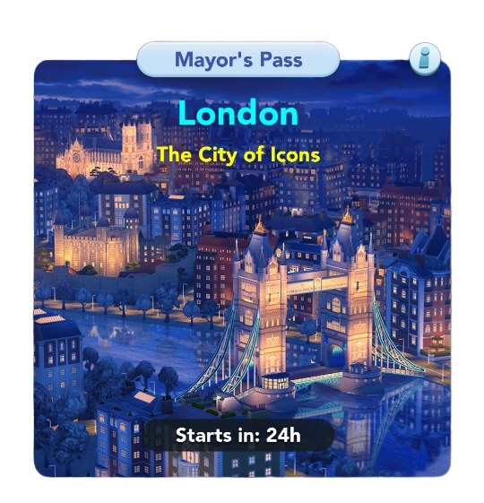 Mayor's Pass Season 33: London | SimCity BuildIt Wiki | Fandom