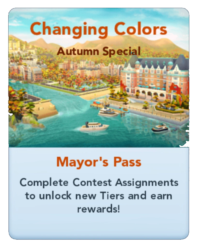 Mayor's Pass Season 17: Changing Colors | SimCity BuildIt Wiki | Fandom