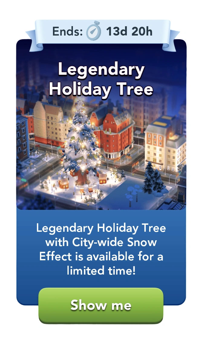 Building Menu Sales | SimCity BuildIt Wiki | Fandom