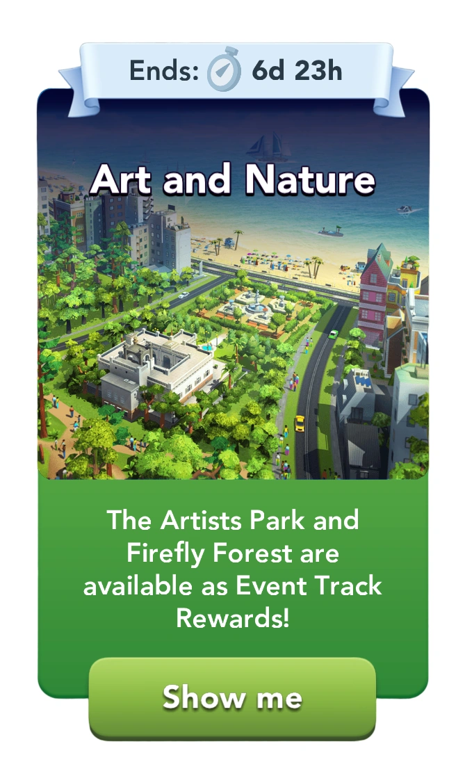 Art and Nature | SimCity BuildIt Wiki | Fandom