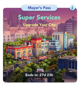 Mayor's Pass Season 35: Super Services | SimCity BuildIt Wiki | Fandom