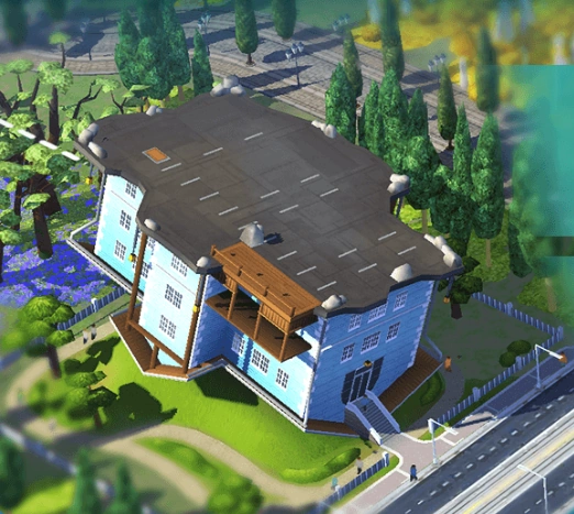Upside Down House | SimCity BuildIt Wiki | Fandom