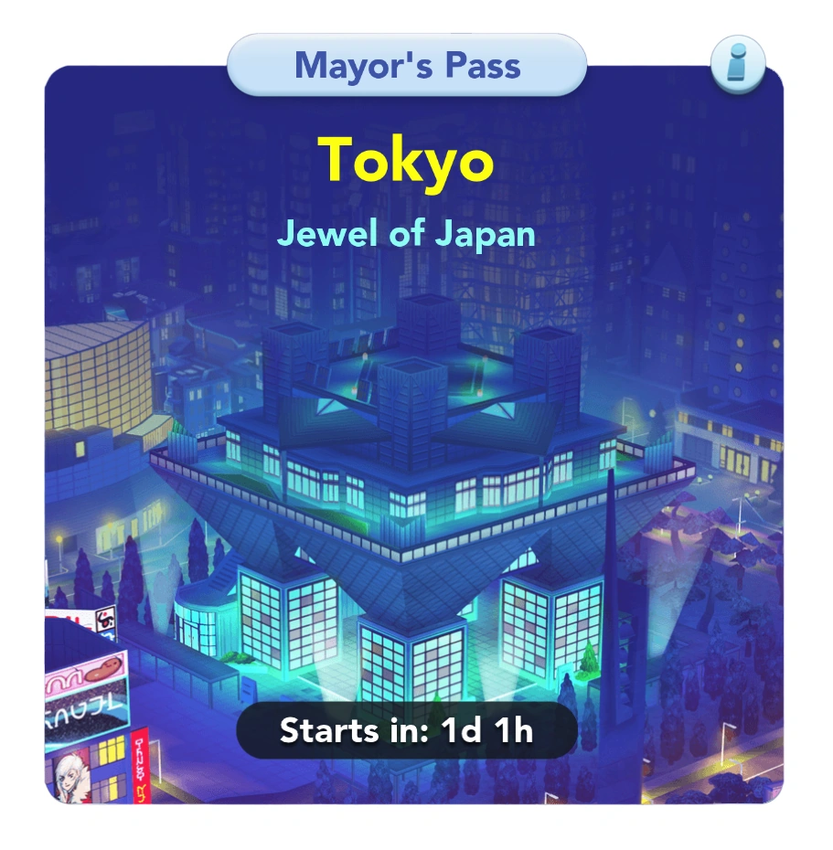 Mayor's Pass Season 34: Tokyo | SimCity BuildIt Wiki | Fandom
