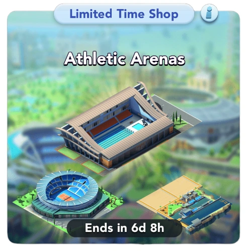 Athletic Arenas | SimCity BuildIt Wiki | Fandom
