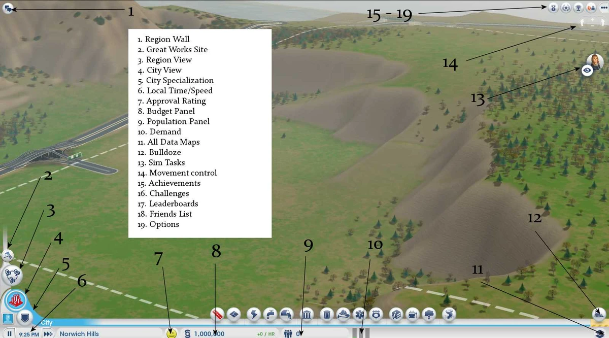 Interface (SimCity (2013)) | SimCity | Fandom