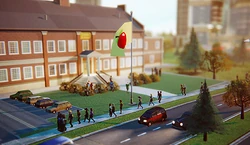 Flagpole (Grade School) - SimCity Wiki