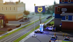 Police Station Flagpole - SimCity Wiki