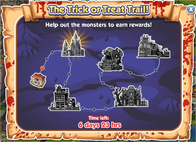 The Trick or Treat Trail! | SimCitySocial Wiki | Fandom